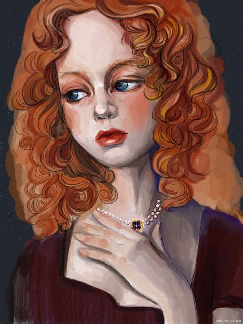 美女练习风格插画设计作品 设计人才灵活用工 设计dna
