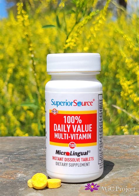 Superior Source Vitamins Review Instant Dissolve Pills The Wic
