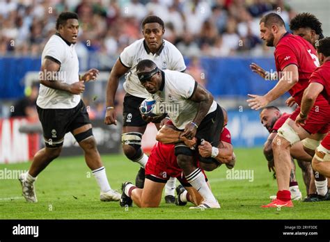 Levani Botia Fij During The 2023 Rugby World Cup Pool C Match Between Fiji And Georgia At The