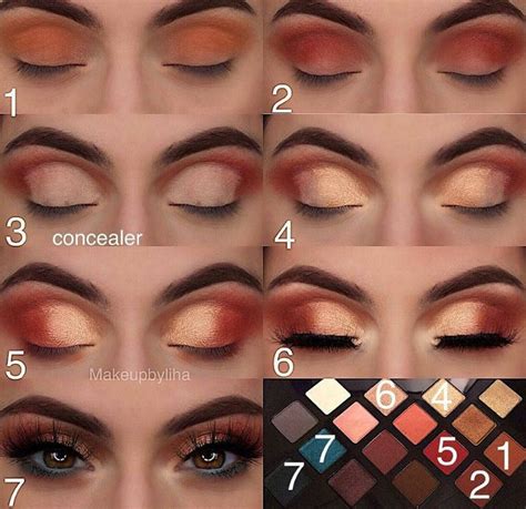 40 Easy Steps Eye Makeup Tutorial For Beginners To Look Great Fashionsum Eye Makeup Steps