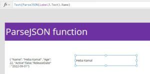 PowerApps Parse JSON Examples Power Apps