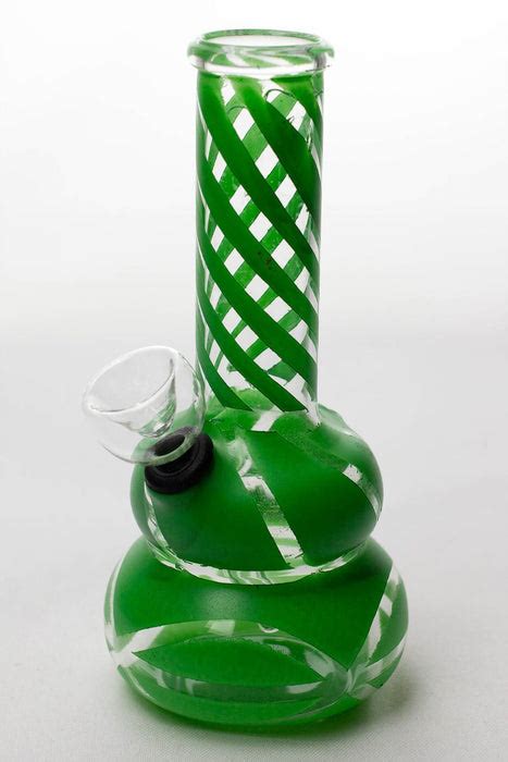6 Double Beaker Glass Water Bong — Bong Outletcom