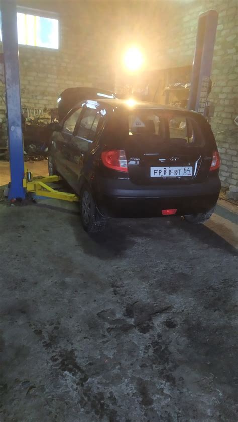 ГРМ — Hyundai Getz, 1,4 л, 2009 года | плановое ТО | DRIVE2