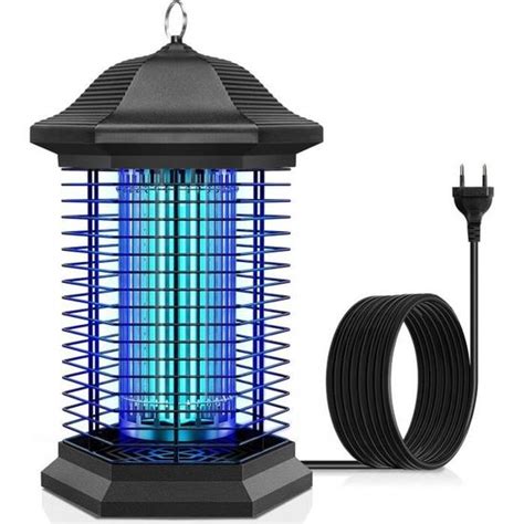 EUQQZU Lampe Anti Moustique Tue Mouche Electrique Exterieur 4000V 18W