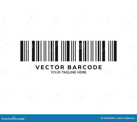 Barcode Symbol Bar Code Icon Template Logo Design Product Inventory
