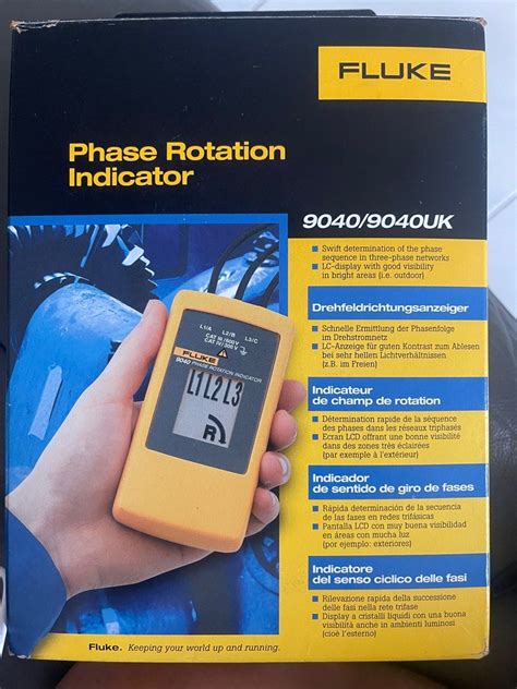 Fluke Phase Rotation Indicator Furniture And Home Living Home