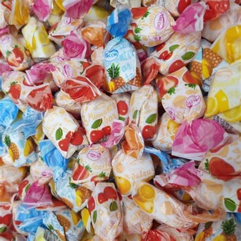 Arcor Assorted Fruit Filled Hard Candy Orange Cherry Pineapple Lemon And