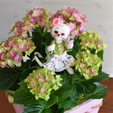 5in Dainty Pink Mouse Annalee Dolls