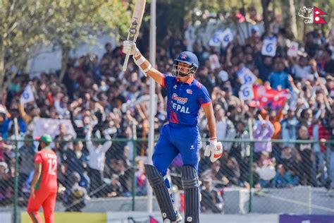 आईसीसी टी२० विश्वकप एसिया क्षेत्र छनोट गुल्सन झा उत्कृष्ट खेलाडी घोषित
