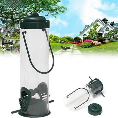 Bird Feeder Outdoor Feeding Portable Wild Birds Pl Grandado