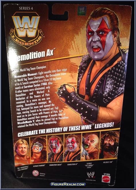 Demolition Ax Wwe Legends Series 4 Mattel Action Figure