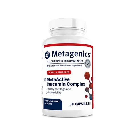 Metagenics Metaactive Curcumin Complex 30 Capsules