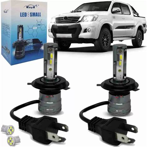 Lampada Ultra Led Small Hilux A Farol Alto E Baixo