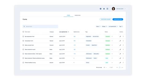 Form Builder App For Spa Behance