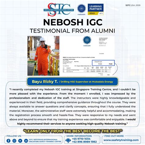 Singapore Safety Training Centre On Linkedin Sstc