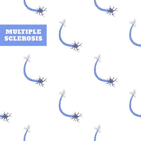 Premium Vector Multiple Sclerosis And Demyelinating Disease Awareness