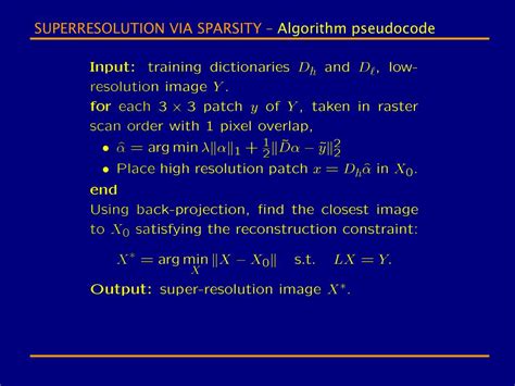 Ppt Image Super Resolution Via Sparse Representation Powerpoint Presentation Id 1186218