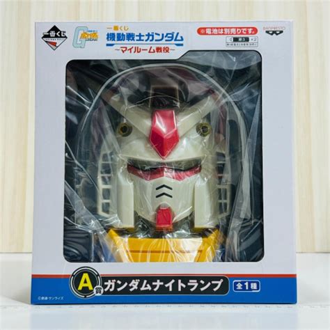 🇯🇵吼皮玩具🇯🇵 夢幻逸品 絕版 機動戰士 鋼彈 日版 一番賞 A賞 夜燈 胸像 公仔 Rx 78 2 初鋼 景品 現貨 吼皮玩具