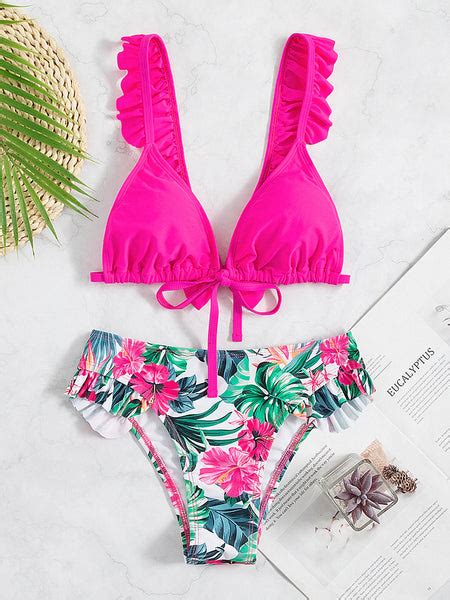 2023 Sexy Tether Lace Up Beach Bikini Ncocon