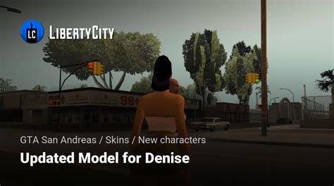 Updated Model For Denise For Gta San Andreas