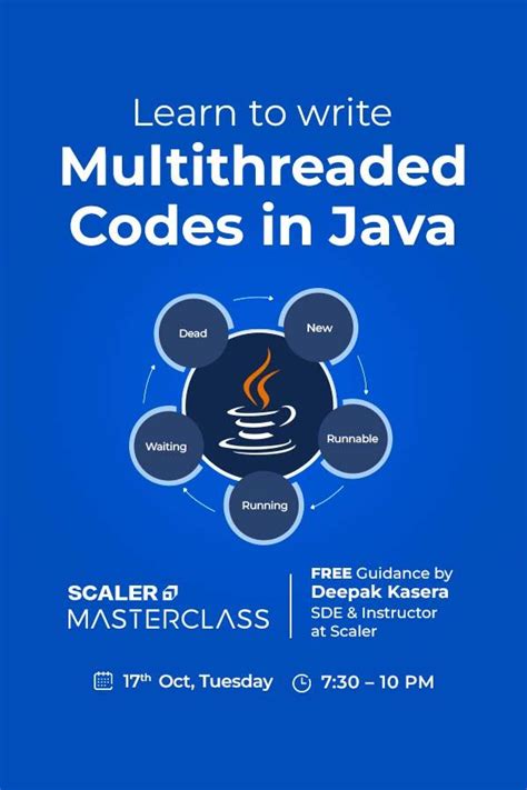 Scaler On Linkedin Master Java Concurrency And Multithreading