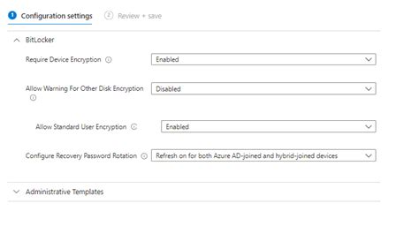 Cannot Push Bitlocker With Intune Silently To Our Organization