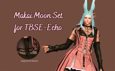Makai Moon Set Tbse Echo The Glamour Dresser Final Fantasy Xiv