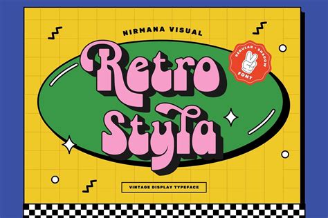Retro Styla Retro Font Fonts ~ Creative Market