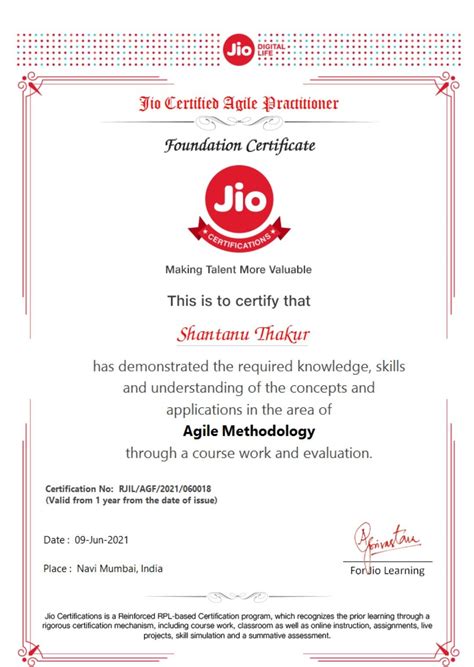 shantanu thakur on linkedin agile agilemethodology jioplatforms jio