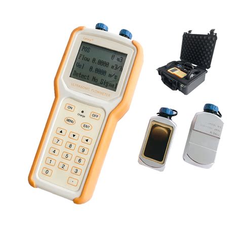 Best Bidirectional Handheld Digital Flow Meter Data Logger Ultrasonic Water Flowmeter