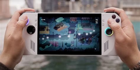 New Rog Ally Handheld Gaming Pc Looks To Take On Steam Deck