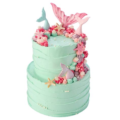 Mermaid Two Tier Cake Peggy Porschen London Peggy Porschen Belgravia Ltd