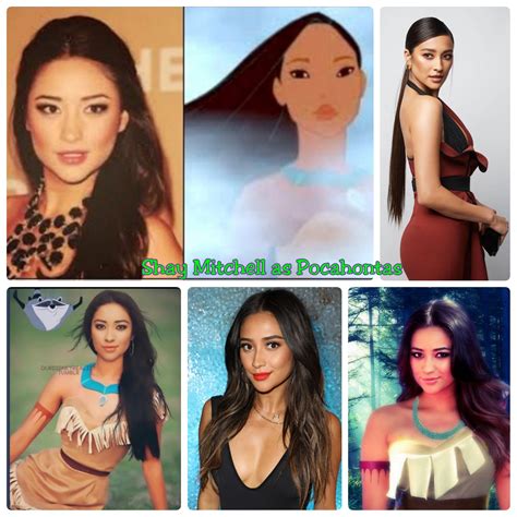 Shay Mitchell As Pocahontas