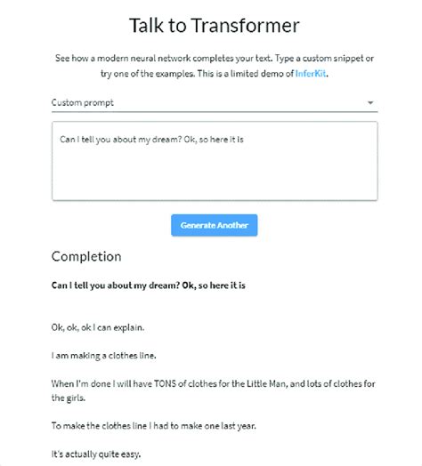 Generating The Content For Sketch 4 On Talk To Transformer Download