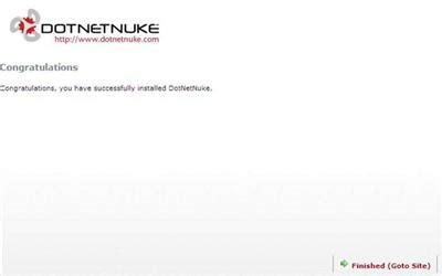 Installation Of DotNetNuke In Step By Step Manner CodeProject