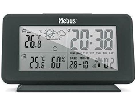 MEBUS Funk Wetterstation Schwarz Von NETTO Supermarkt Ansehen