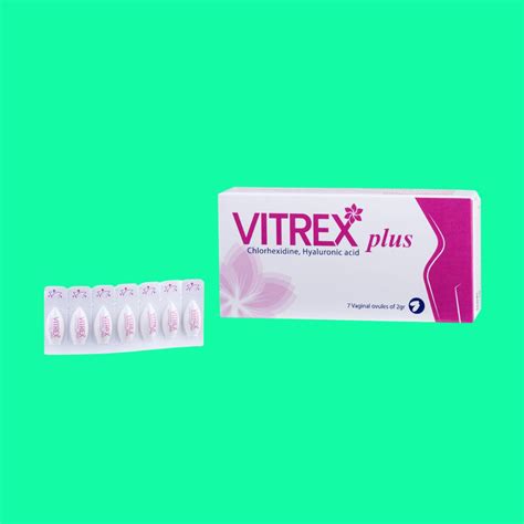 Thuốc đặt Vitrex Plus Ngừa Hỗ Trợ điều Trị Viêm âm đạo Dược Sĩ Lưu