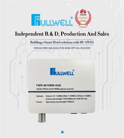 china fullwell xgs pon wdm ftth optical node for pon catv ftth optical