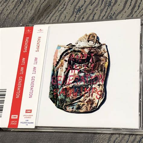 目立った傷や汚れなし通常盤 RADWIMPS ANTI ANTI GENERATION ラッドウィンプス 正解 そっけない あいみょん