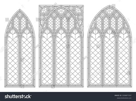 Medieval Gothic Stained Glass