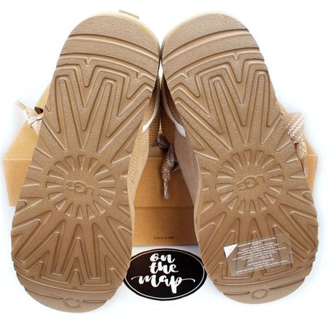 Ugg Lowmel Sand Beige Brown Suede Sheepskin Trainers Menswomens