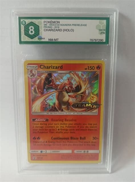 The Pokémon Company Graded Card Pokemon Charizard Sm 158 Catawiki
