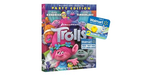 Trolls Blu Ray