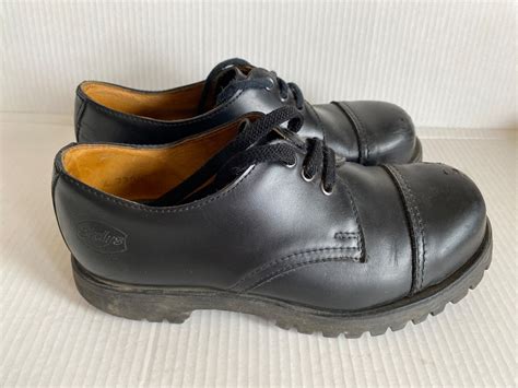 Vintage Shellys Ranger Combat Boots Eu 40 Us 9 Etsy