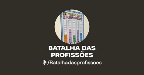 Batalha Das Profiss Es Instagram Linktree