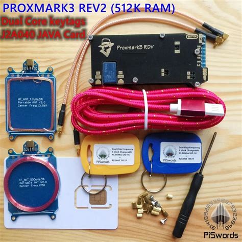 Proxmark REV Kits Proxmark NFC RFID Reader Writer HF LF Antenna J A CARD UID T