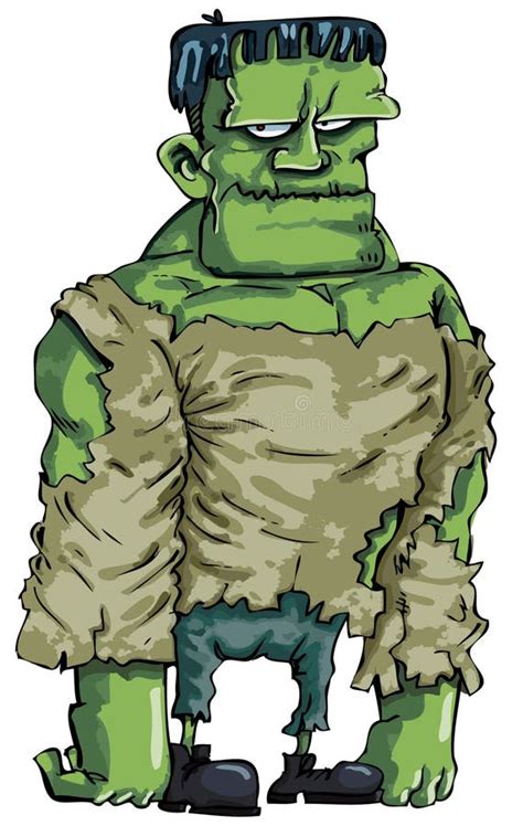 Monster Drawing Frankenstein Cartoon