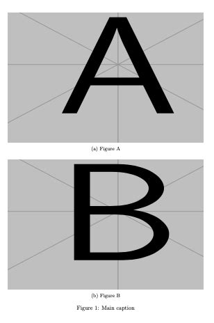Subfloats Subfigure Vertically Not Side By Side Tex Latex
