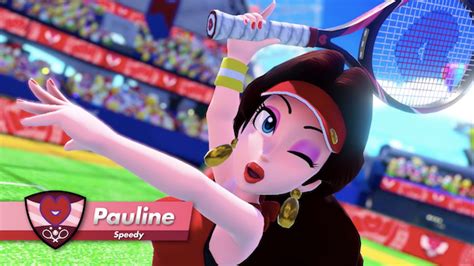 Mario Tennis Aces Players Are Thirsty Over Thicc Pauline Gamerevolution