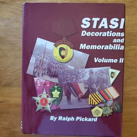 Stasi Decorations And Memorabilia Vol Ii Ddr Medals And Awards World